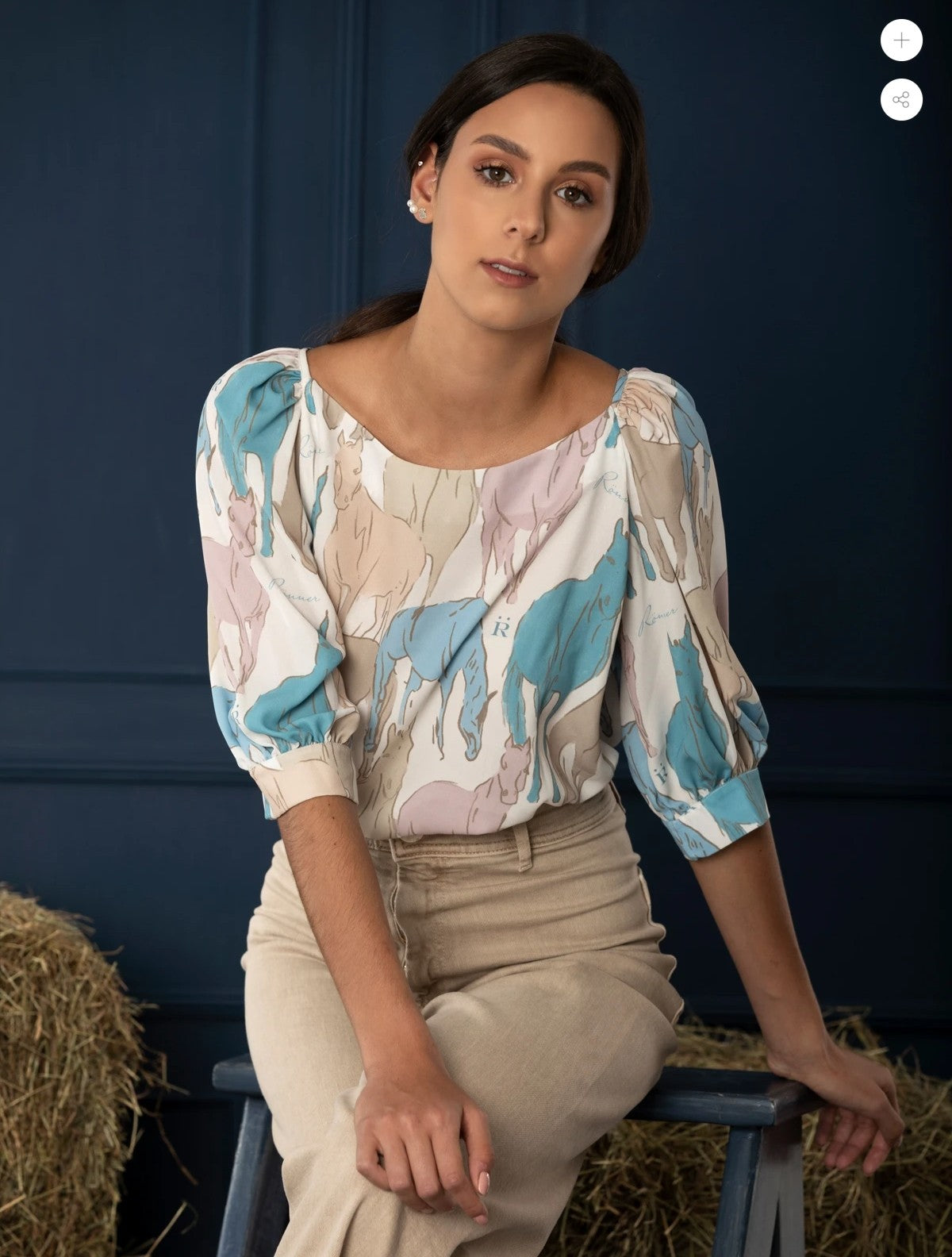 Ronner Design Cicero Pastel Blouse – KC Equestrian Wear