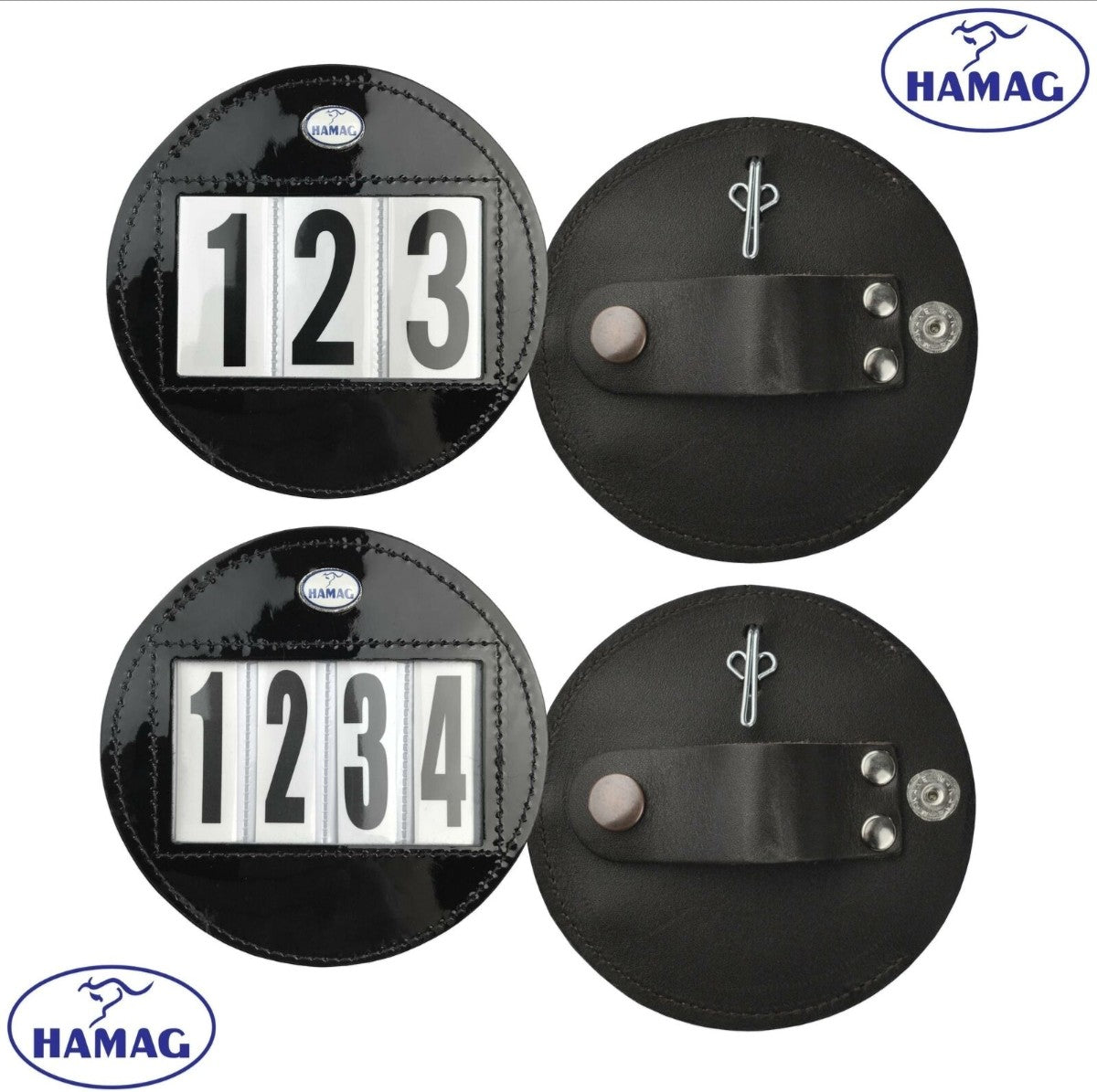 Hamag Patent Round 3 Digit Number Holder for Bridle or Halter – KC ...
